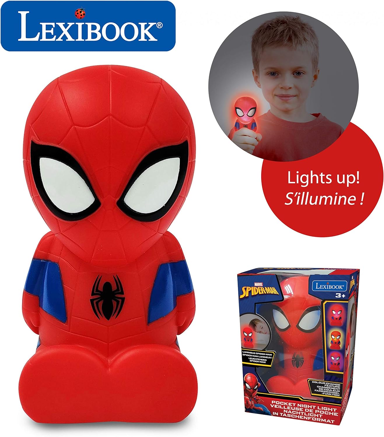 Lexibook Spider-Man öölamp - Custom Market